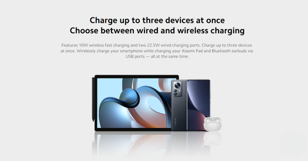 Xiaomi Mi 10000mAh 10W Wireless Fast Charging Power Bank | SaveMart